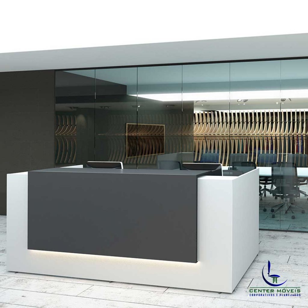 BALCÃO PARA RECEPÇÃO – CÓD.: CMRECEP - Center Moveis